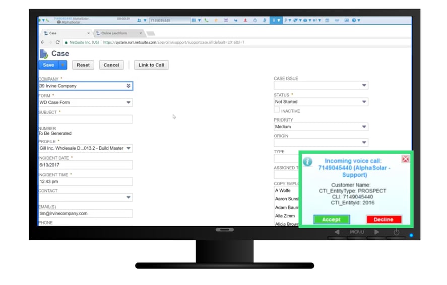 How can you integrate NetSuite cases into your call center? How can you integrate NetSuite cases into your call center?